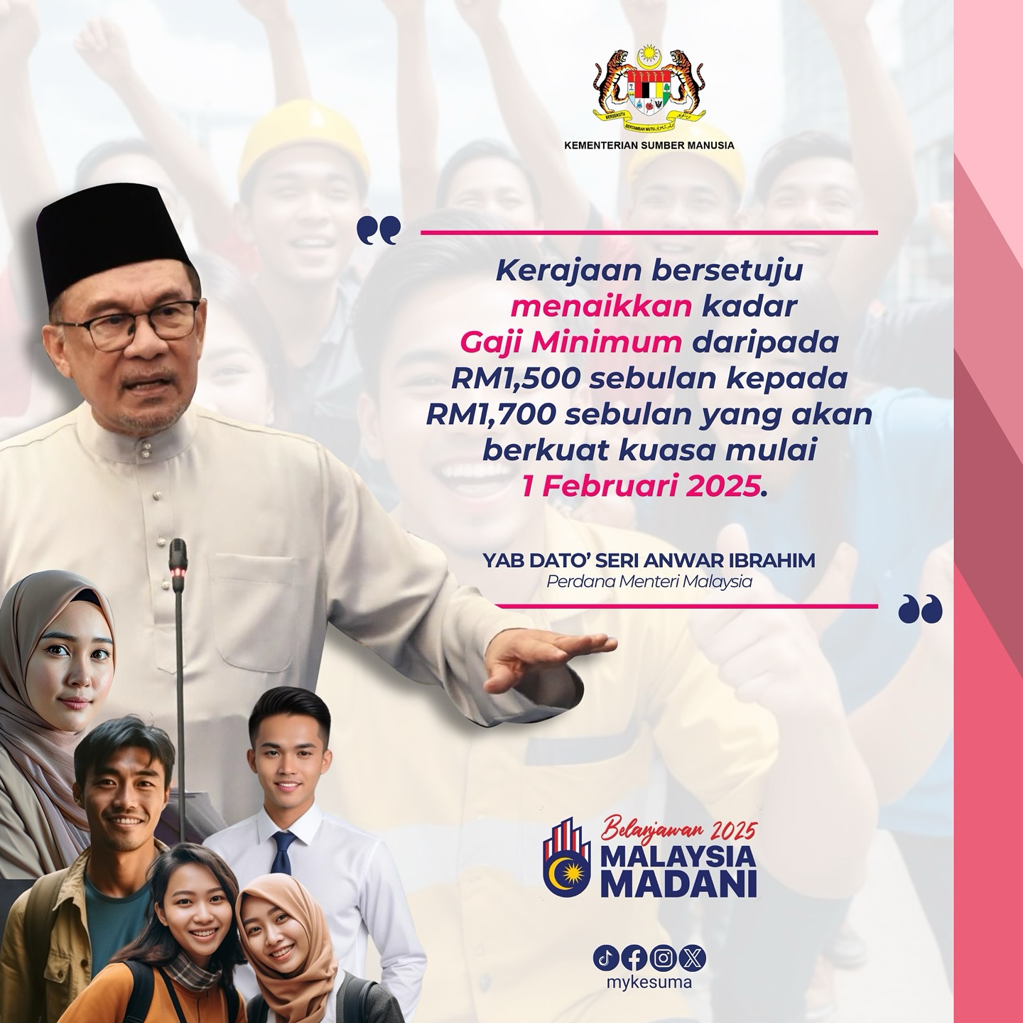 MTUC: Gaji minimum baharu langkah ke arah keadilan sosioekonomi ...